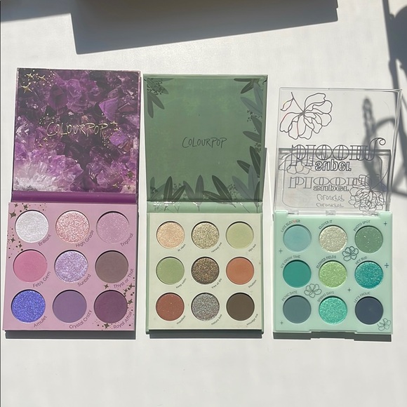 Colourpop | Makeup | Colourpop Eyeshadow Palette Set | Poshmark